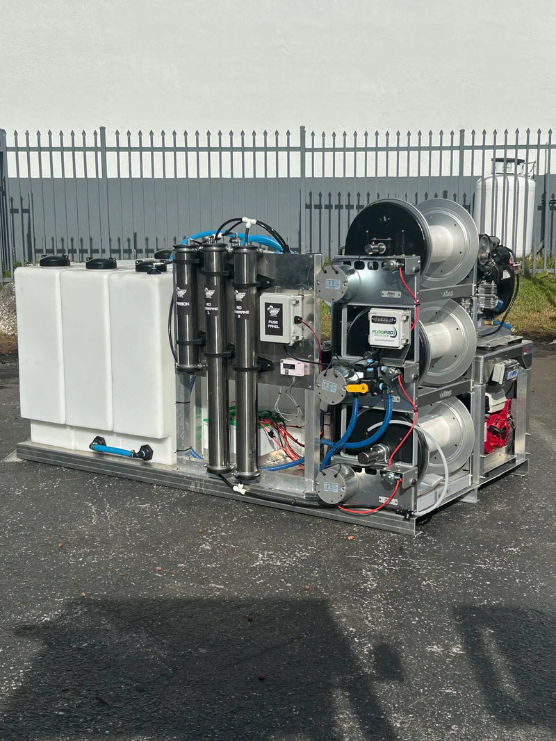 The All-In-One Drone Cleaning Skid Built to Win Bigger Commercial Jobs